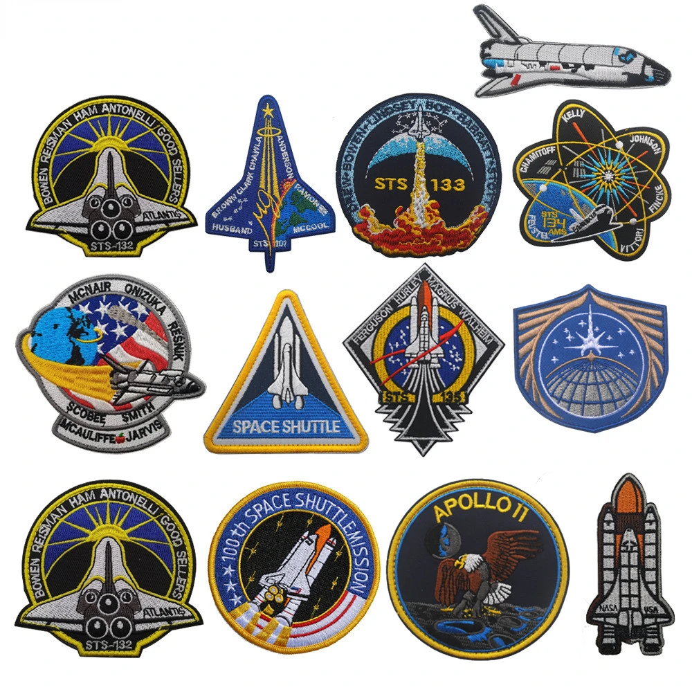 Michelangelo Nasa Challenger Patches