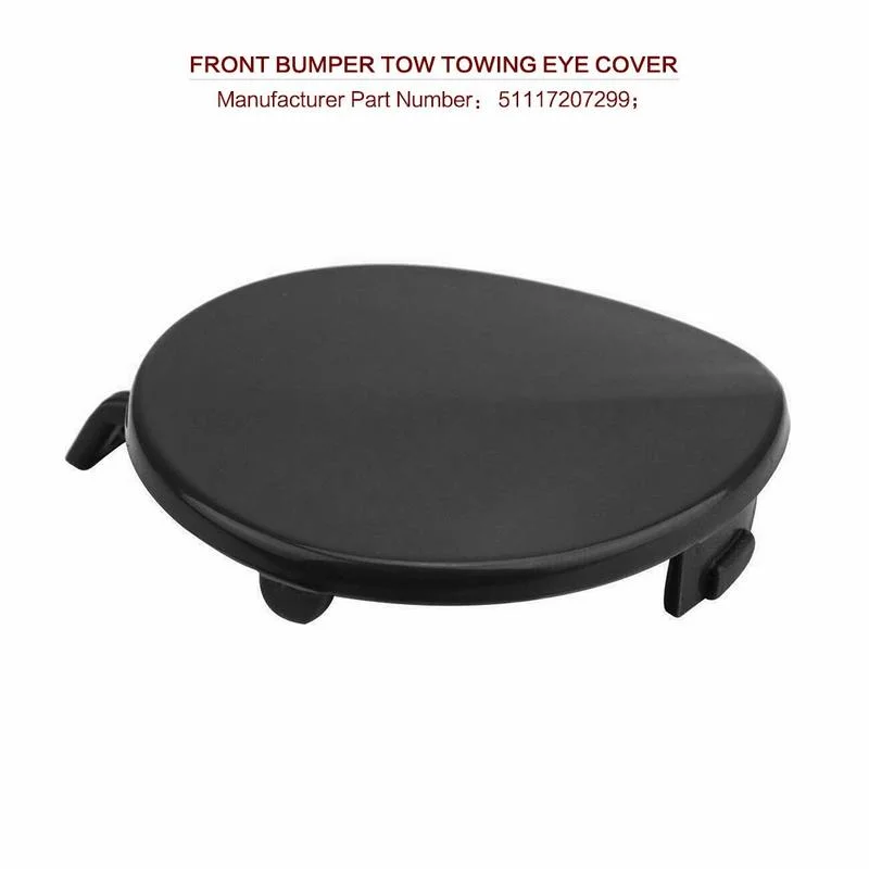 For-BMW-E90-E91-LCI-3-Series-2007-2012-Primed-Front-Bumper-Tow-Eye-Hook ...