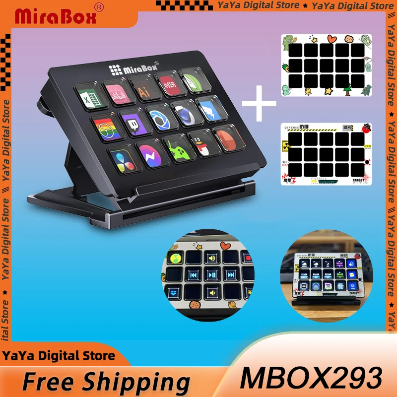 MiraBox-Bot-o-LCD-StreamDeck-Live-Content-Creation-Controller-Bot-o ...