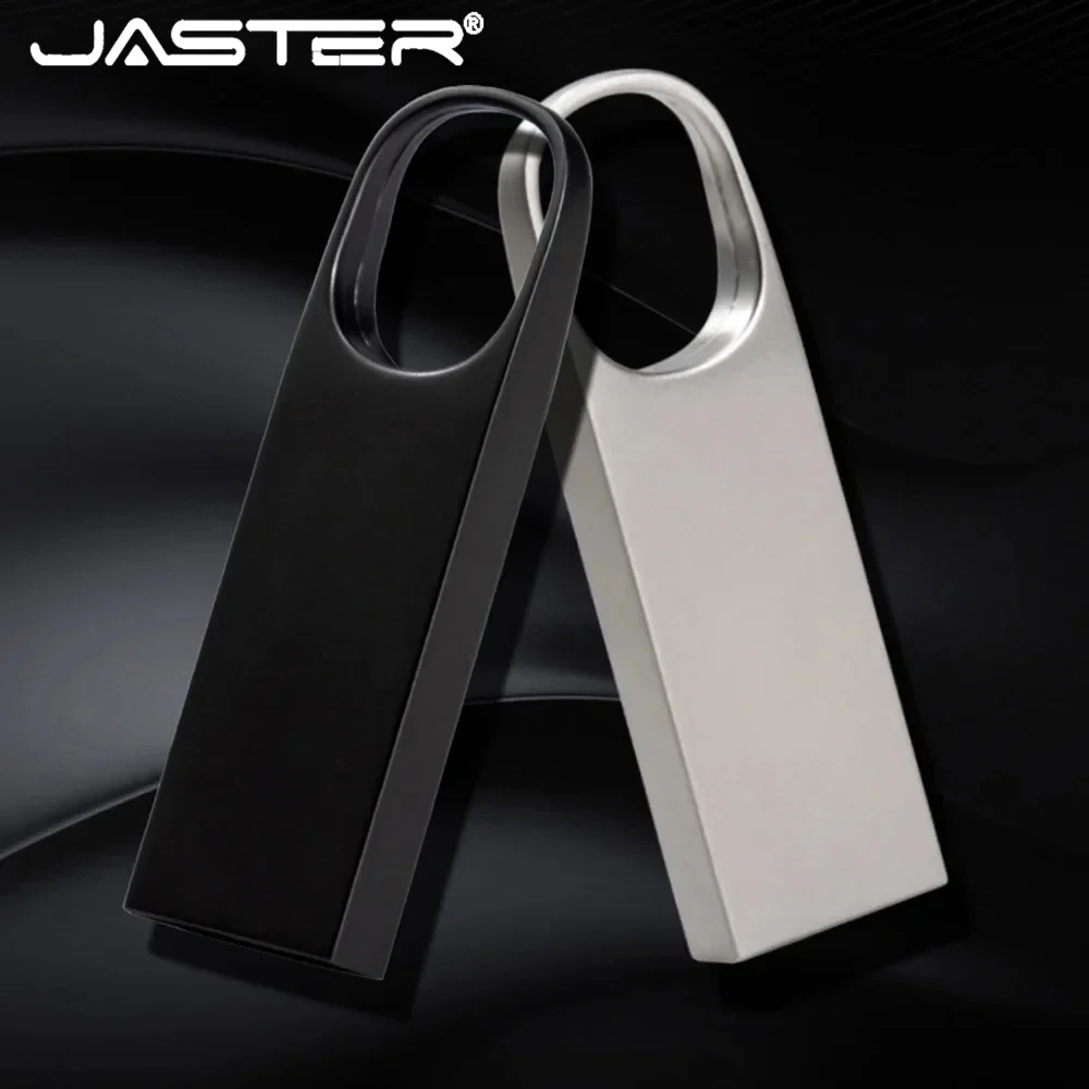 JASTER-Metal-USB-Flash-Drives-64GB-Real-Capacity-Memory-Stick-Black-Pen ...