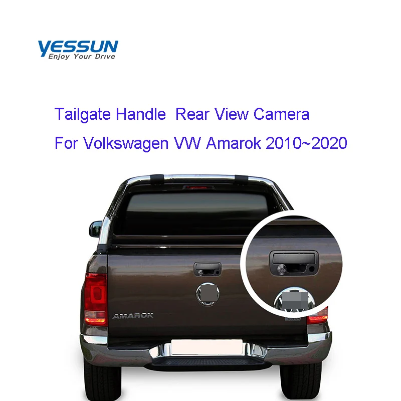 FHD-Tailgate-Handle-Rear-View-Camera-for-Volkswagen-VW-Amarok-2010-2020 ...