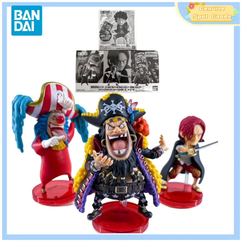 Genuine-Bandai-One-Piece-Luffy-Teach-Shanks-Buggy-WCF-JUMP-Anime-Action ...