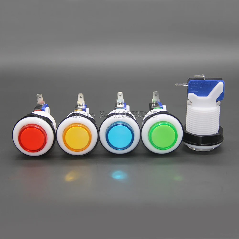 10pcs-lot-P4-American-Style-Standard-Arcade-Push-Button-with ...