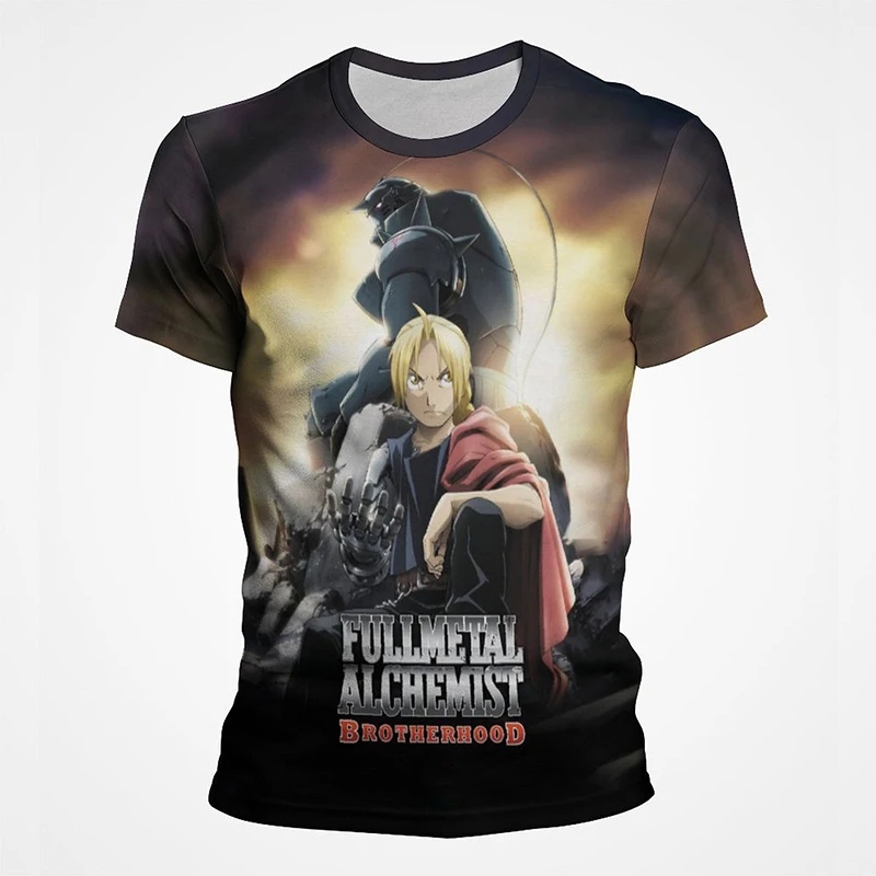 Summer Fullmetal Alchemist T-Shirt - Fullmetal Alchemist Merch