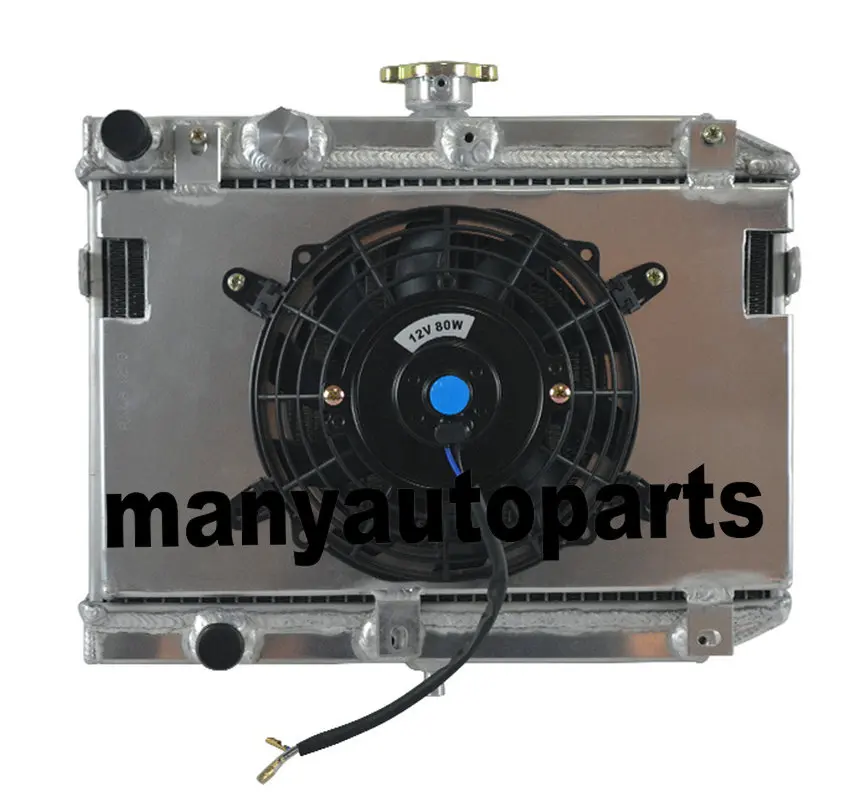 Aluminum Radiator+Shroud+fan For Suzuki King Quad 450/500/700/750 2005 ...