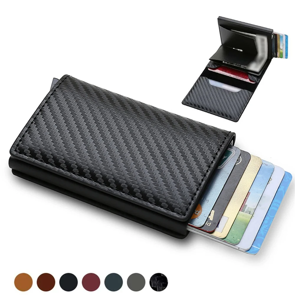 Tarjetero-Anti-Rfid-para-hombre-y-mujer-cartera-minimalista-inteligente ...