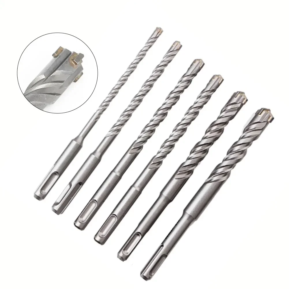Concrete-Drill-Bit-Cross-Tips-Wall-Brick-Block-Drilling-Bit-160mm-Wall ...