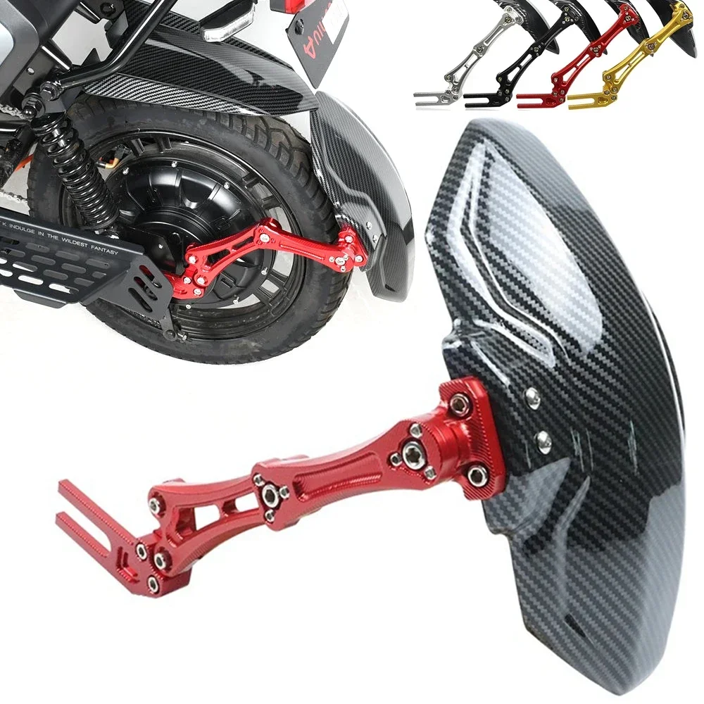 Motorcycle-Electric-Bicycle-Mudguard-Aluminum-Bracket-Rear-Fender ...