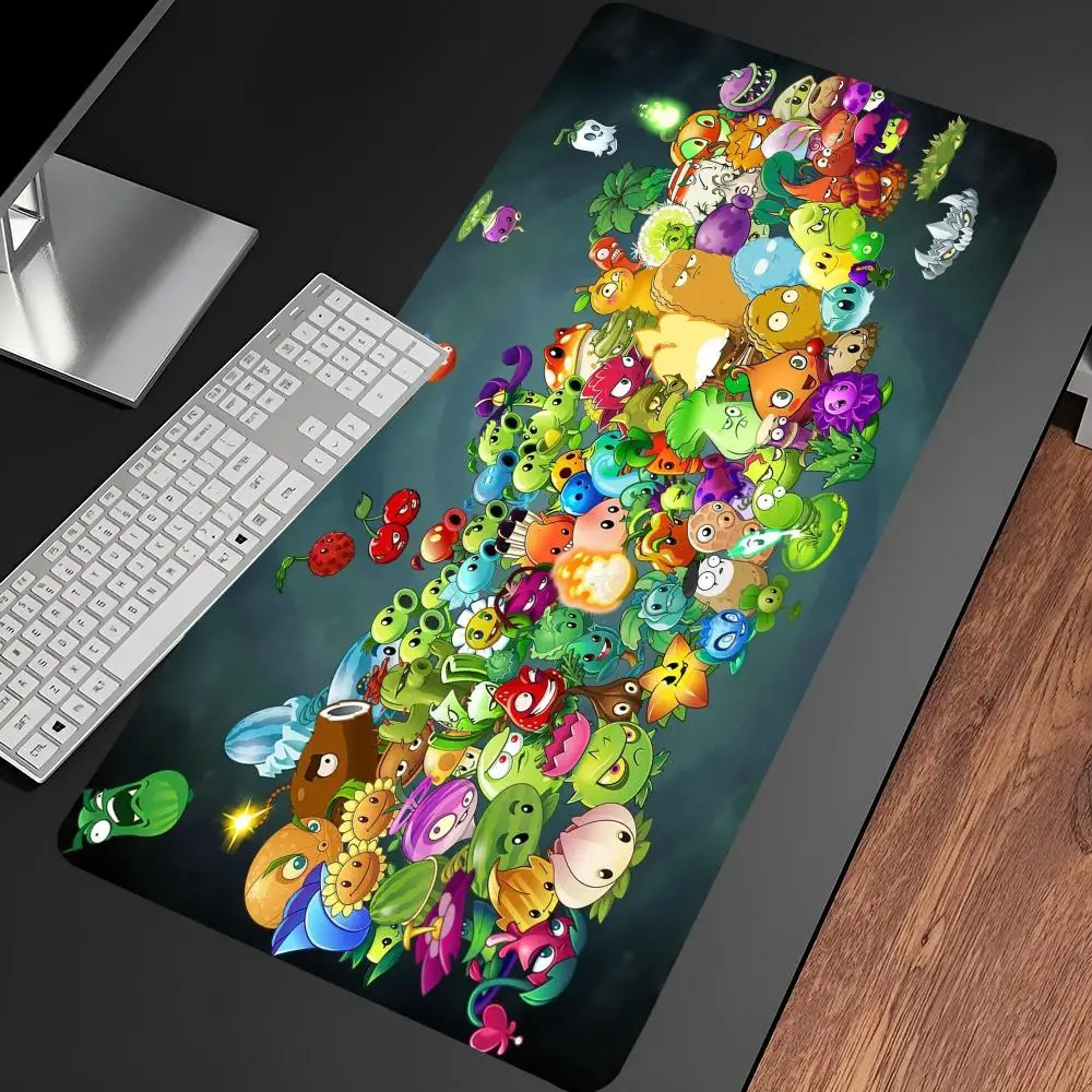 P-Plants vs Z-Zombies Mouse Pad Anime game mause pads cs lol XXL Home ...