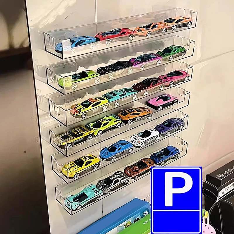 Transparent Acrylic Car Display Box For Children's Toy Car Model Toy ...