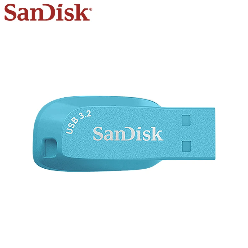 Original SanDisk Blue CZ410 USB Flash Drive 32GB 64GB 128GB High Spped ...