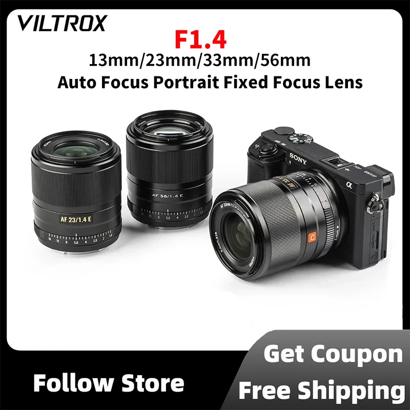 VILTROX-13mm-23mm-33mm-56mm-F1-4-APS-C-Auto-Focus-Portrait-Fixed-Focus ...