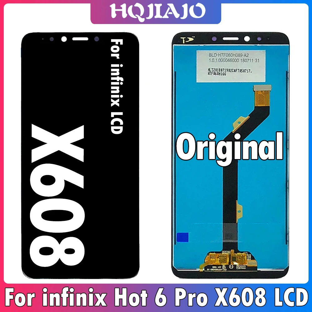 6-0inch-Original-For-Infinix-Hot-6-Pro-LCD-X608-Display-Touch-Screen ...