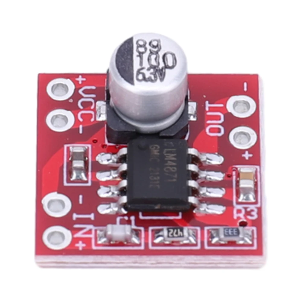 LM4871 Digital Amplifier Module 3W Single Channel Amplifier Board DC 3V ...