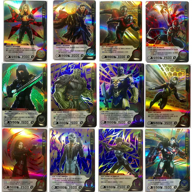 Cards Collectibles Marvel | Avengers Collectible Card | Marvel Hero ...