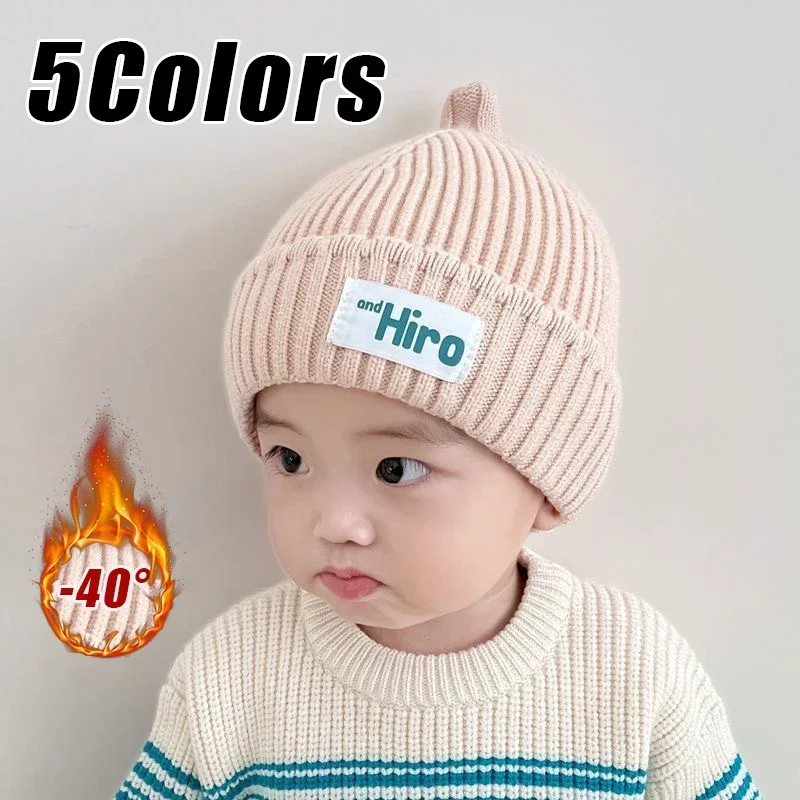 Autumn-Knitted-Baby-Boys-Hat-Classique-Winter-Girls-Beanie-Toddler ...