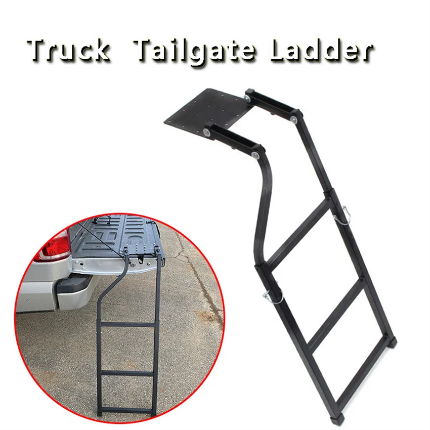 Pickup-Truck-Tailgate-Ladder-Universal-Pickup-Truck-s-Bed-Ladder-Height ...