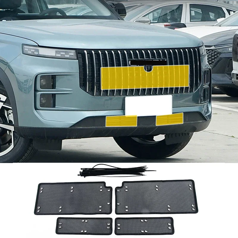 Car Insect Proof Air Inlet Cover Insert Vent Front Racing Grille Screen ...