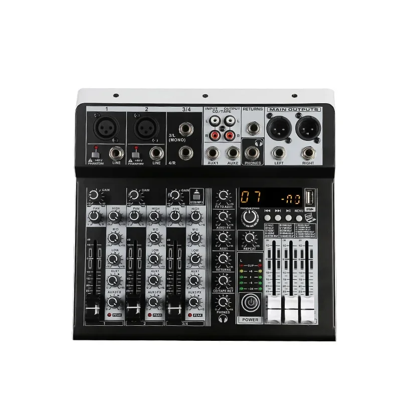 Consola-de-Mistura-Digital-para-Performance-de-Palco-Mixer-Som-2 ...