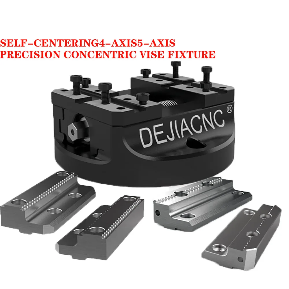 Self-centering-4-axis-5-axis-precision-concentric-vise-fixture-CNC ...