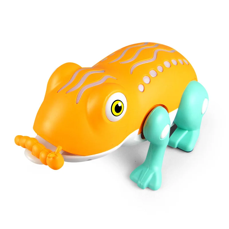 Robot-Frog-Toy-Croaking-Jumping-Electronic-Frog-Sticking-Tongue-Out ...