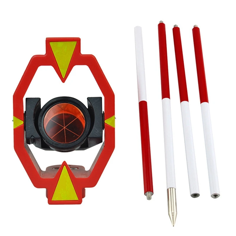 MINI PRISM Kit Mini Prism Surveying Instrument Prism Kit Plactic Metal ...