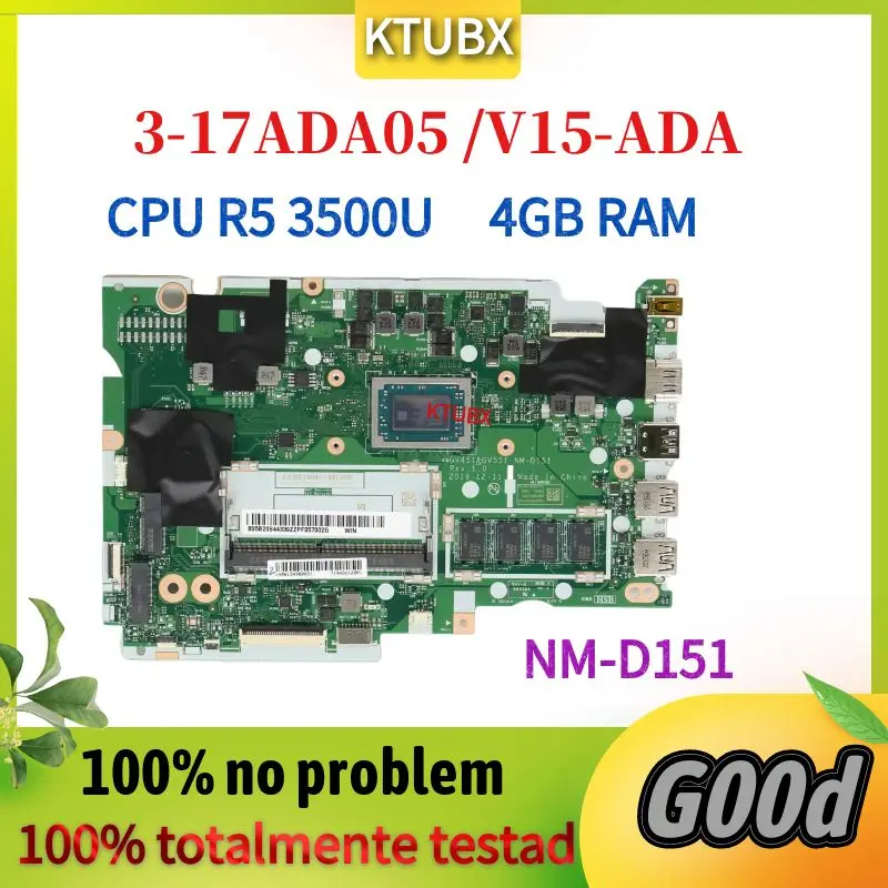 GV451-GV551-NM-D151-For-Lenovo-IDEAPAD-3-17ADA05-V14-ADA-V15-ADA-Laptop ...