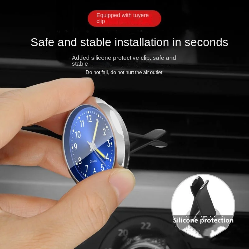Automotive-Quartz-Watch-Decorative-Dial-Luminous-Car-Clock-with-Any ...