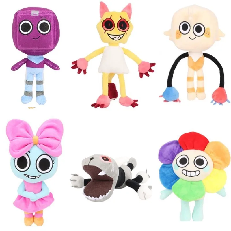 New-Dandy-s-World-Plush-Cute-Dandy-World-Scrap-Stuffed-Horror-Game-Goob ...
