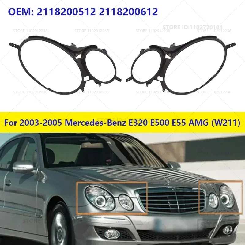 For 2003-2005 Mercedes-Benz E320 E500 E55 AMG (W211) Front Upper ...