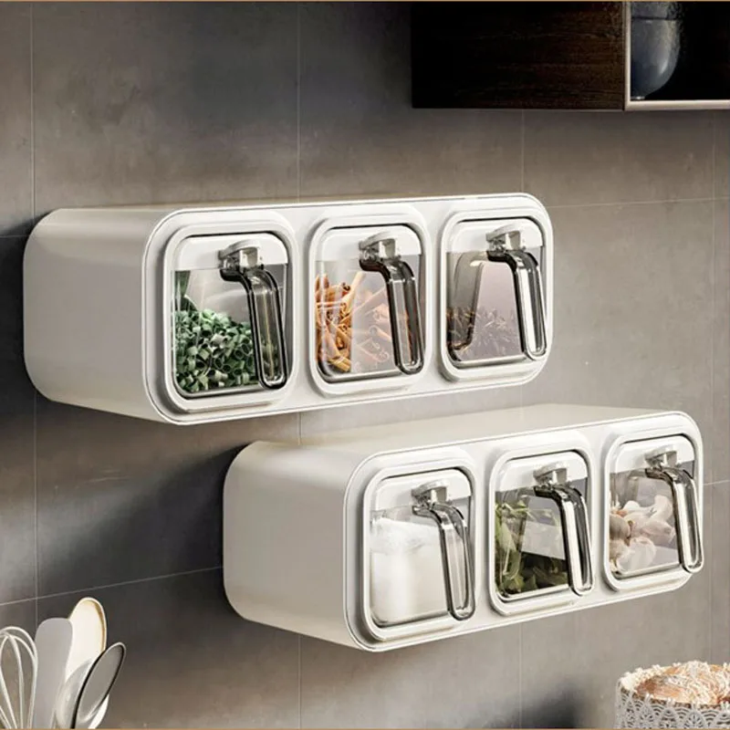 Spice Container Organizer | Spices Organizer Kitchen | Seasoning ...