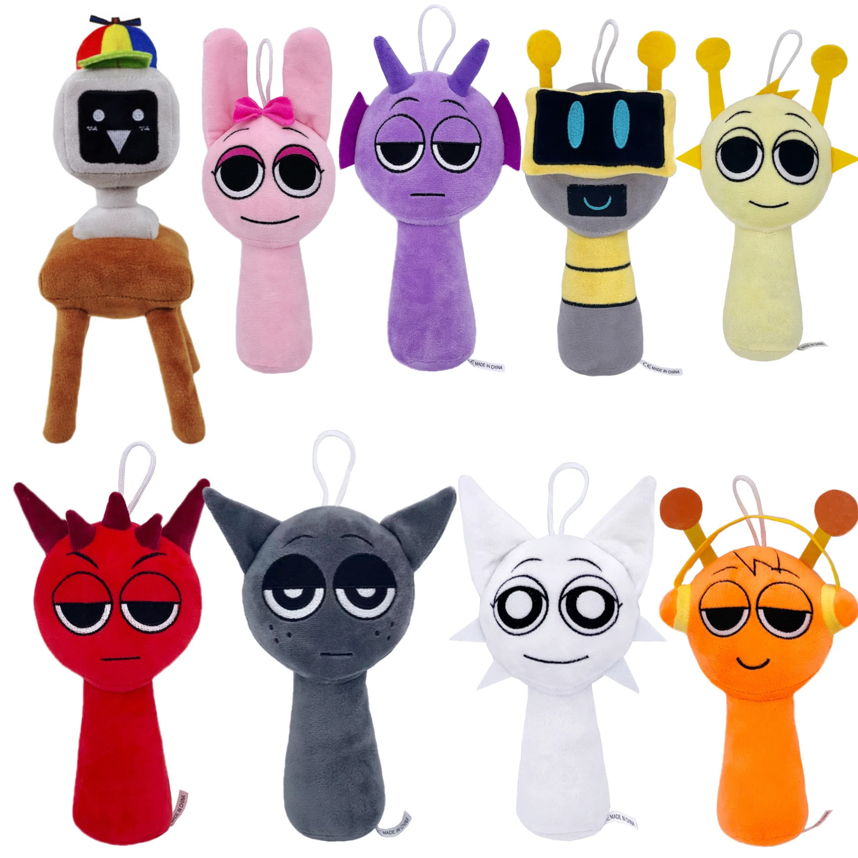 Sprunki Plush Toys Sprunki Plushie Sprunki Soft Game Cartoon Pillow ...