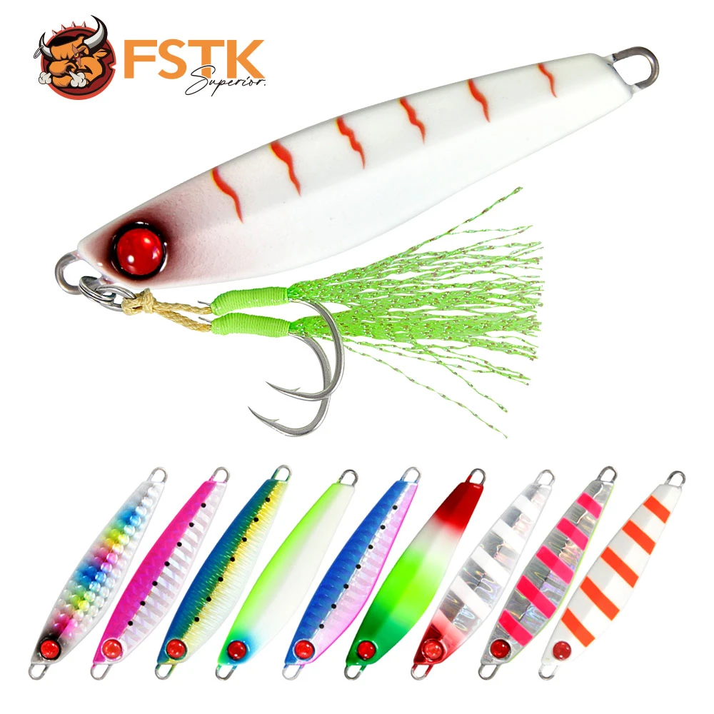 2022new Jigging Lures Fishing 20g 30g 40g Metal Jig Artificial Bait Spoon - Fishing Lures ...