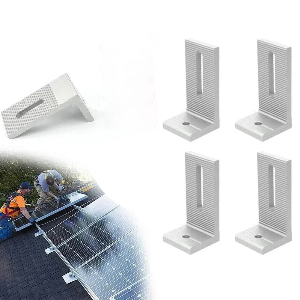 4/8 PCS Solar Panel Mounting Bracket Solar Connector 90° Angle PV ...