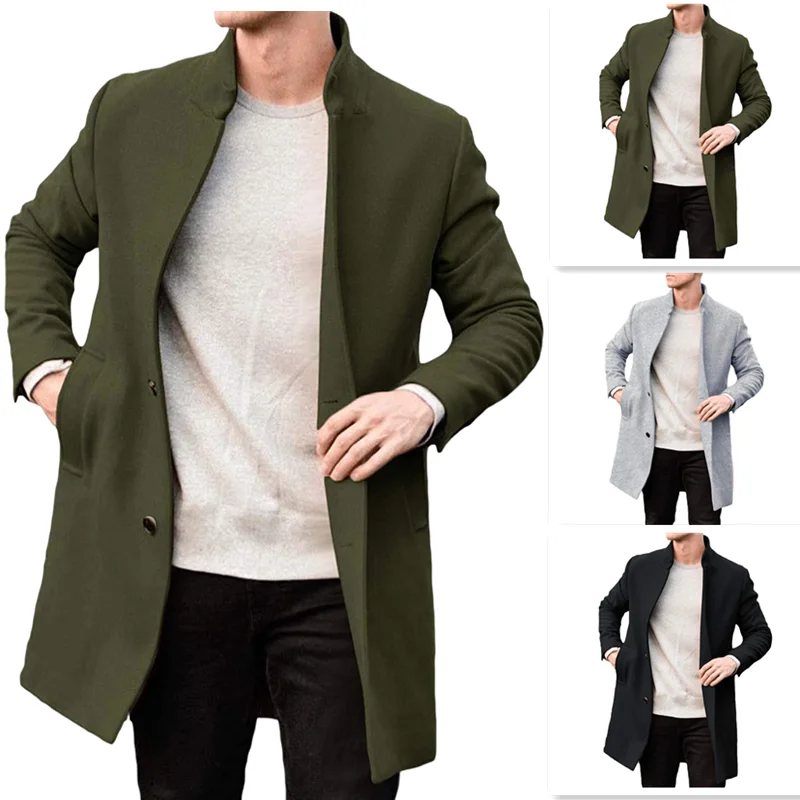 Designer-Worsted-Men-s-Clothing-Solid-Color-Jackets-Man-And-Long-Sleeve ...