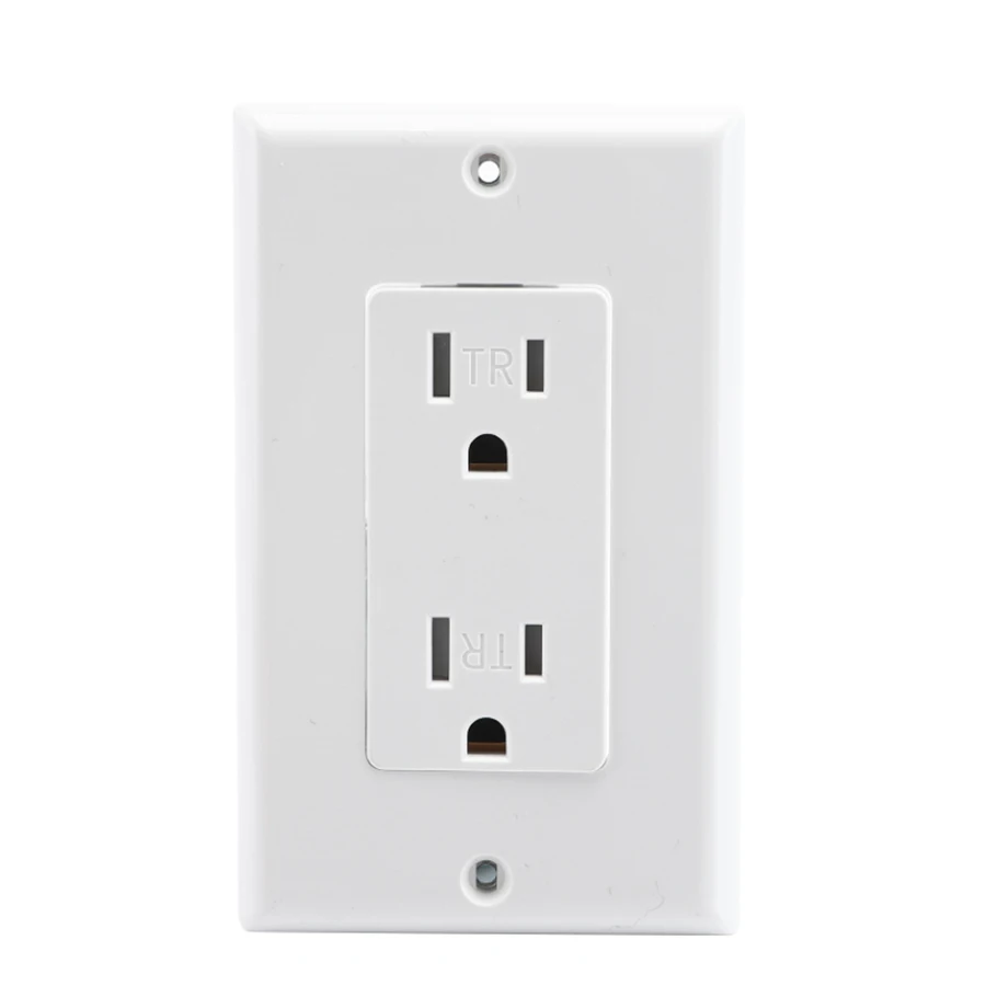 15 Amp 20Amp 125V American Standard Wall Socket Decorative 6 Pins ...