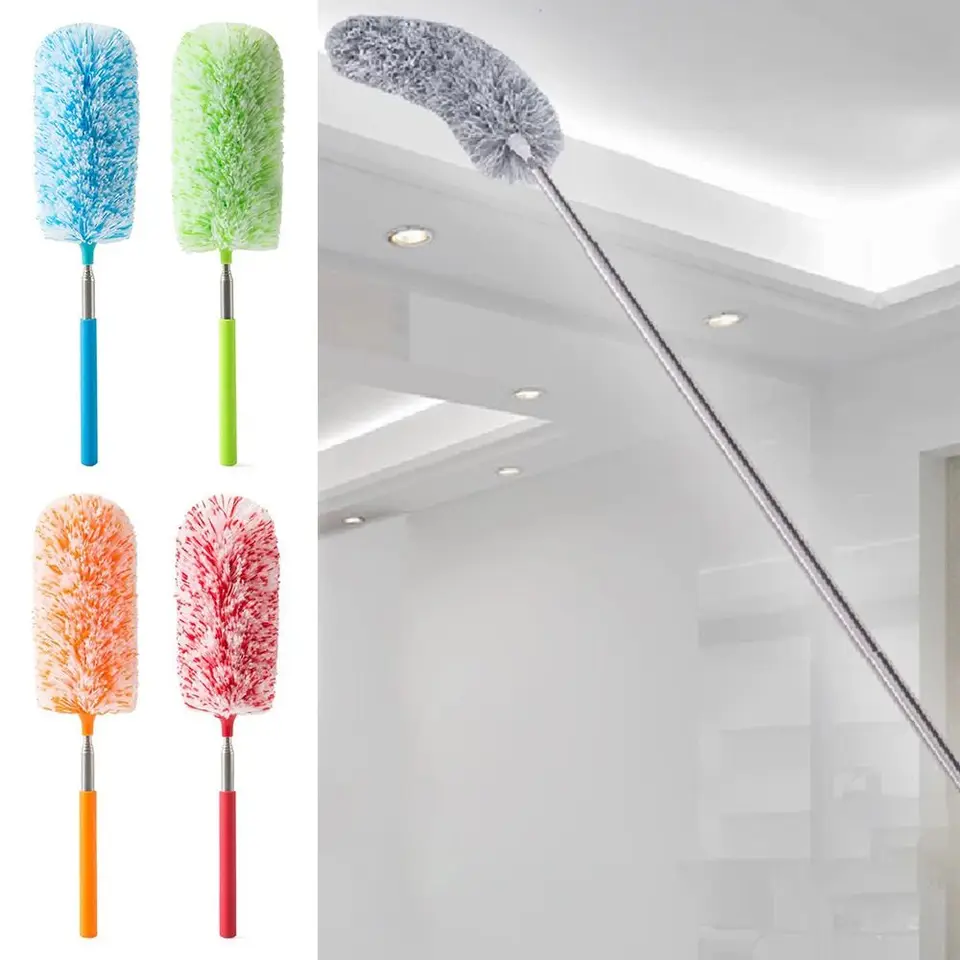 Duster Refill Household Cleaning Dusters Extendable Telescopic Feather ...