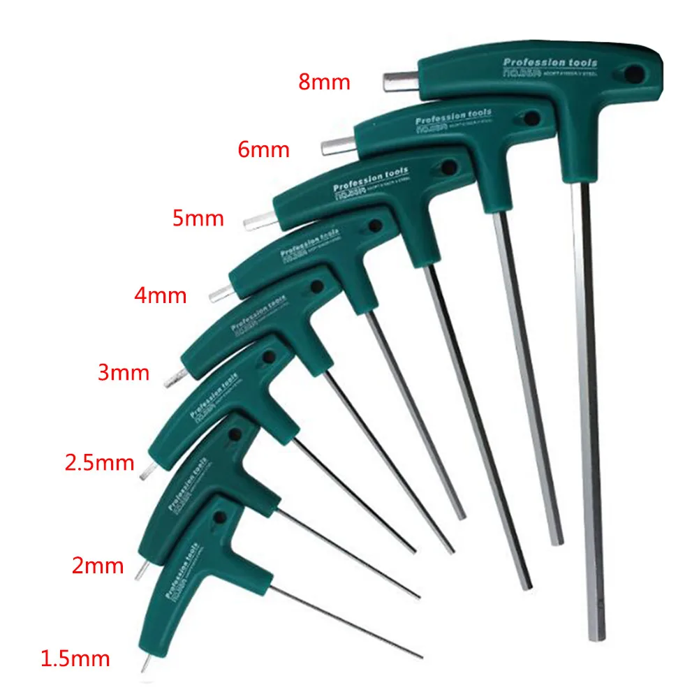 T-Type-Hex-Key-Allen-Wrench-Set-1-5-6mm-Hexagonal-Wrench-with-Rubber ...