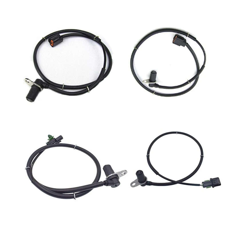 4PCS ABS Wheel Speed Sensor for Mitsubishi Montero Pajero 3 MK3 V60 V73 ...