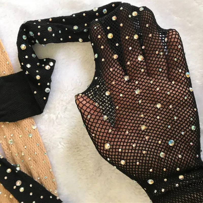 Women-Sexy-Diamond-Tights-Rhinestone-Fishnet-Bling-Mesh-Hosiery-Shiny ...