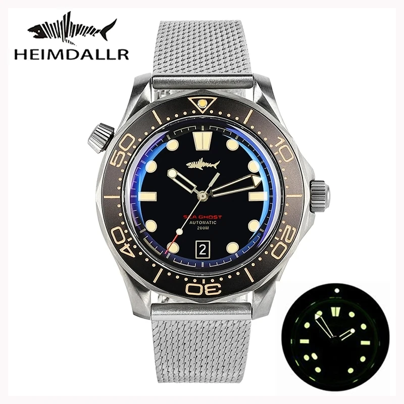 HEIMDALLR-Reloj-de-buceo-para-hombre-cron-grafo-de-titanio-NTTD ...