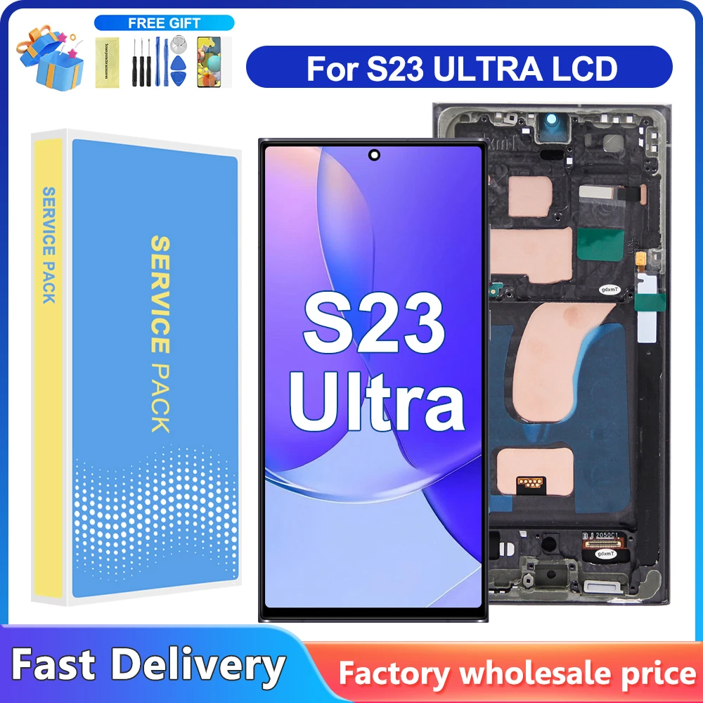 TFT Quality S23 Ultra Display Replacment for Samsung S23 Ultra S918B ...