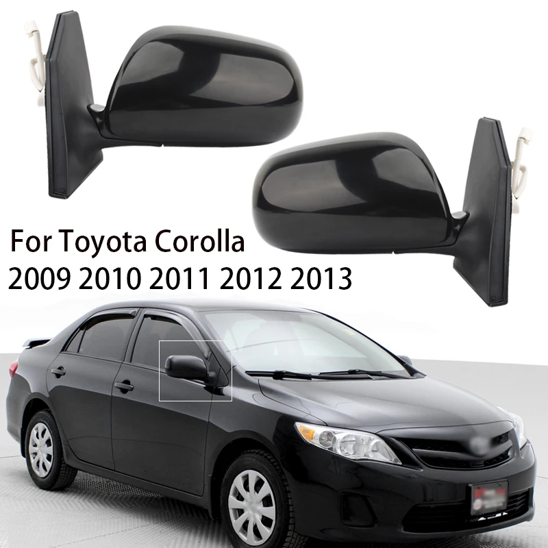 Car Outside Rear View Mirror Assembly For Toyota Corolla 2009 2010 2011 ...
