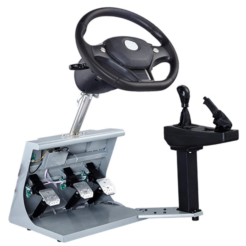 Game Steering Wheel Learning Car Driving Training Machine, Car Driving ...