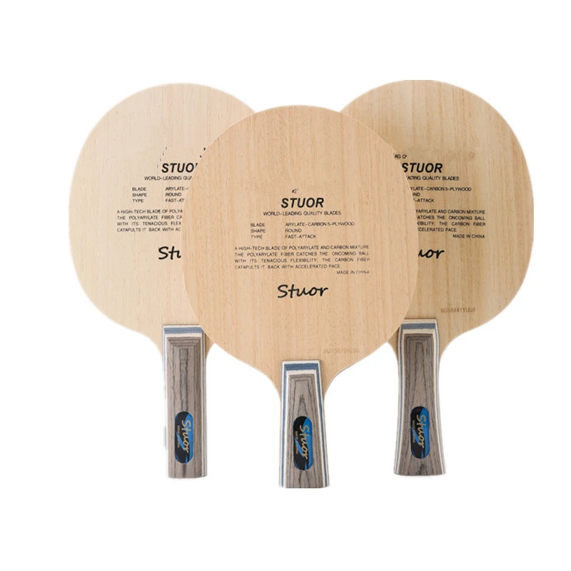 Stuor-BLUE-Carbon-Fiber-Table-Tennis-Blade-Lightweight-Ping-Pong-Racket ...