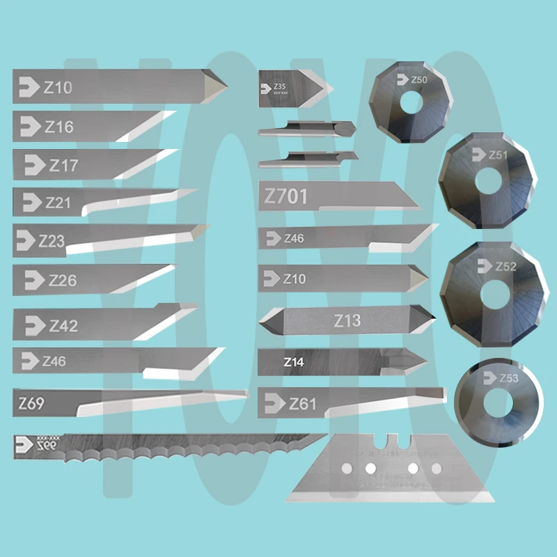 10pcs Zund Oscillating Blade Tungsten Carbide Knife Z1 Z2 Z5 Z16 Z17 Z20 Z21 Z22 Z23 Z26 Z28 Z42 ...