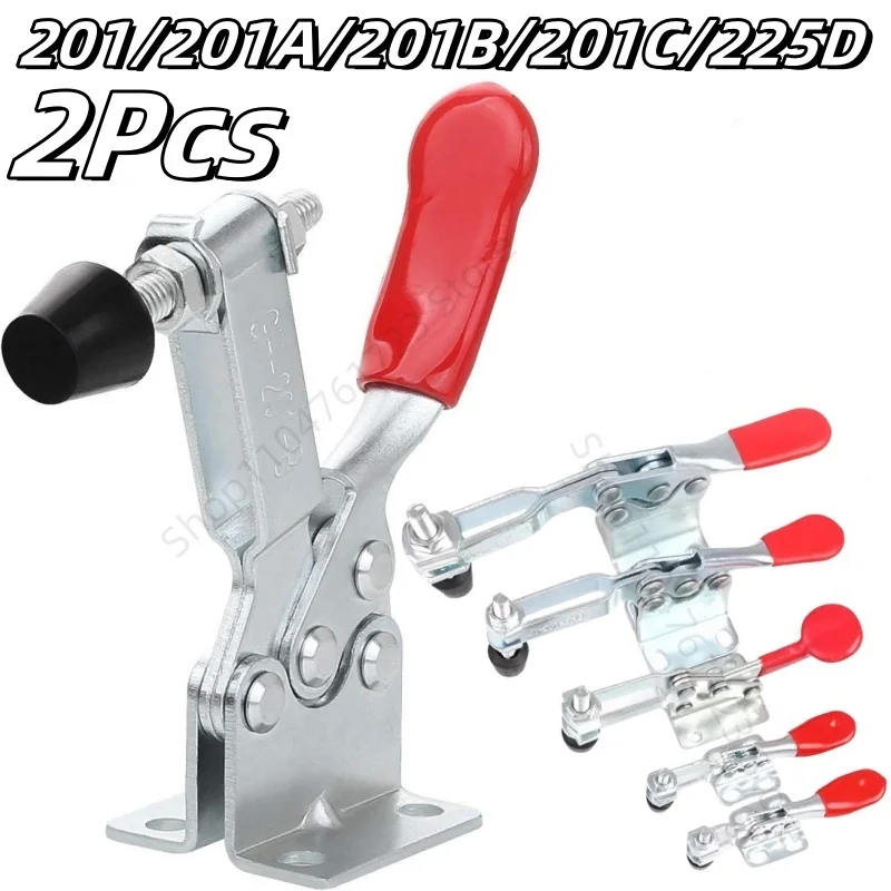 2Pcs Quick Release Horizontal Clamps Locking Lever Fastener Hand Tool ...