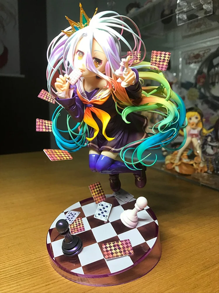 Figura-de-acci-n-de-Anime-No-Game-Jibril-champ-de-Hada-juguetes-de-19cm ...