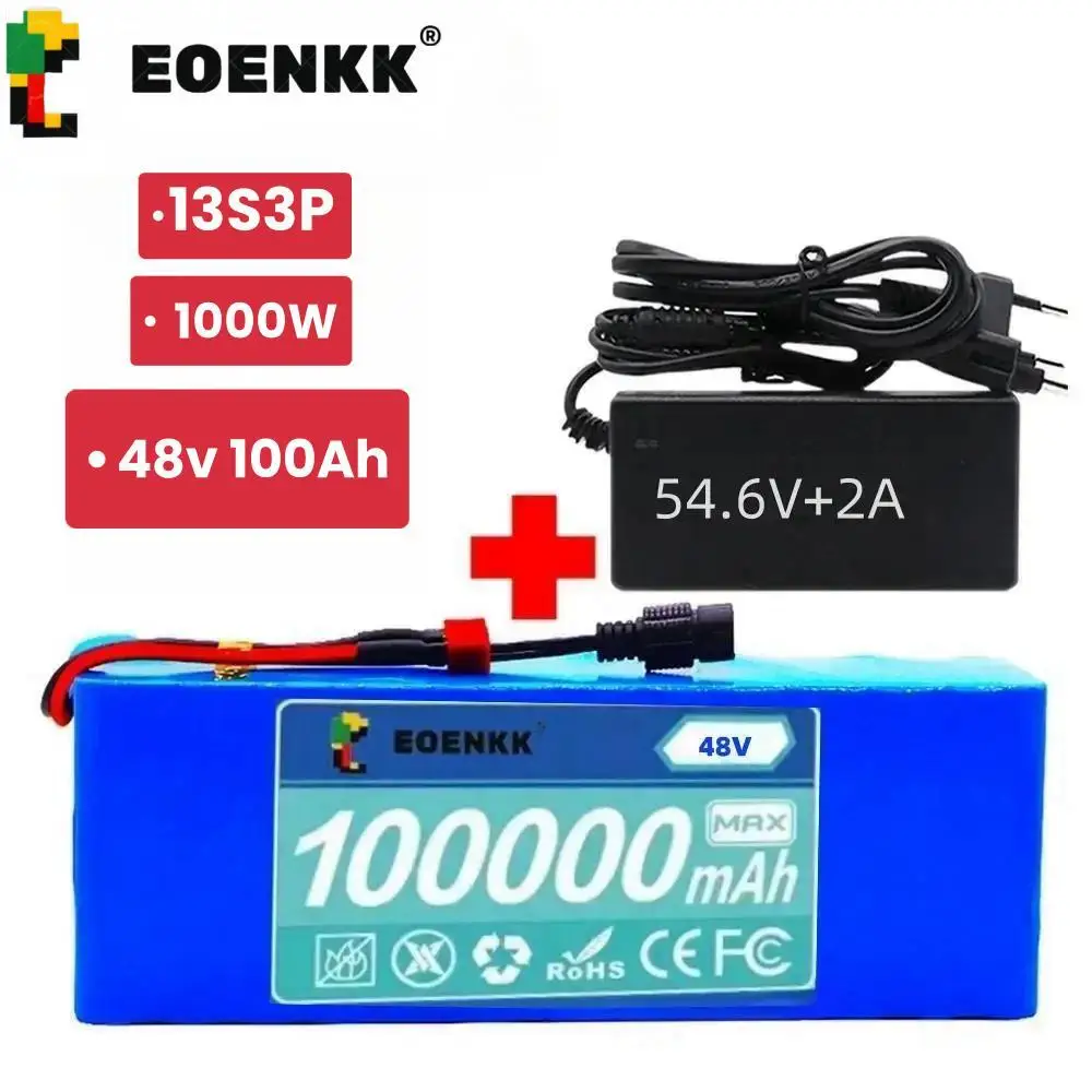13S3P-48V-lithium-ion-battery-pack-100000mah48V100Ah-1000W-suitable-for ...