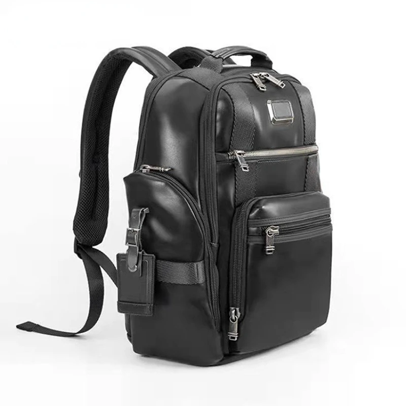 Fashion Black Microfiber Leather Backpack 15 Inch Business Computer ...